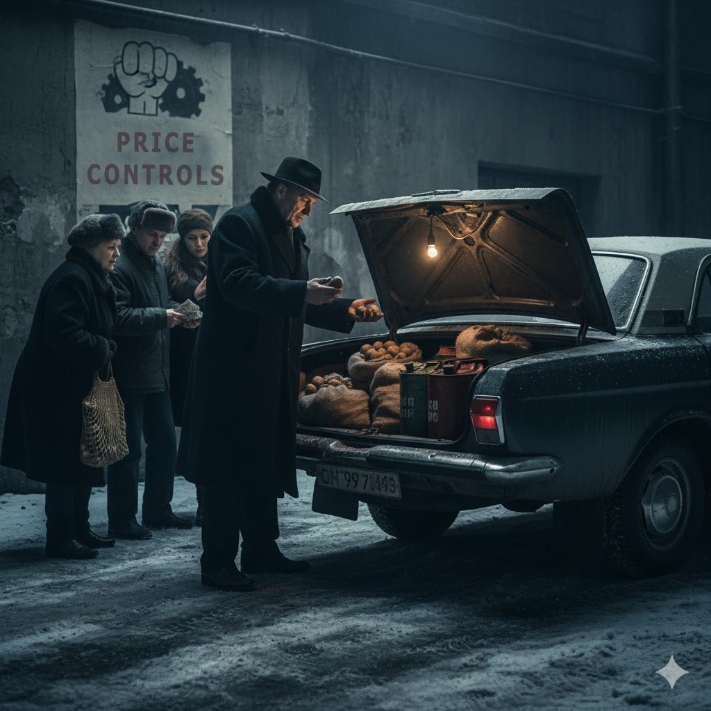 The Essential Swindler: Why Price Controls Always Breed a Black Market