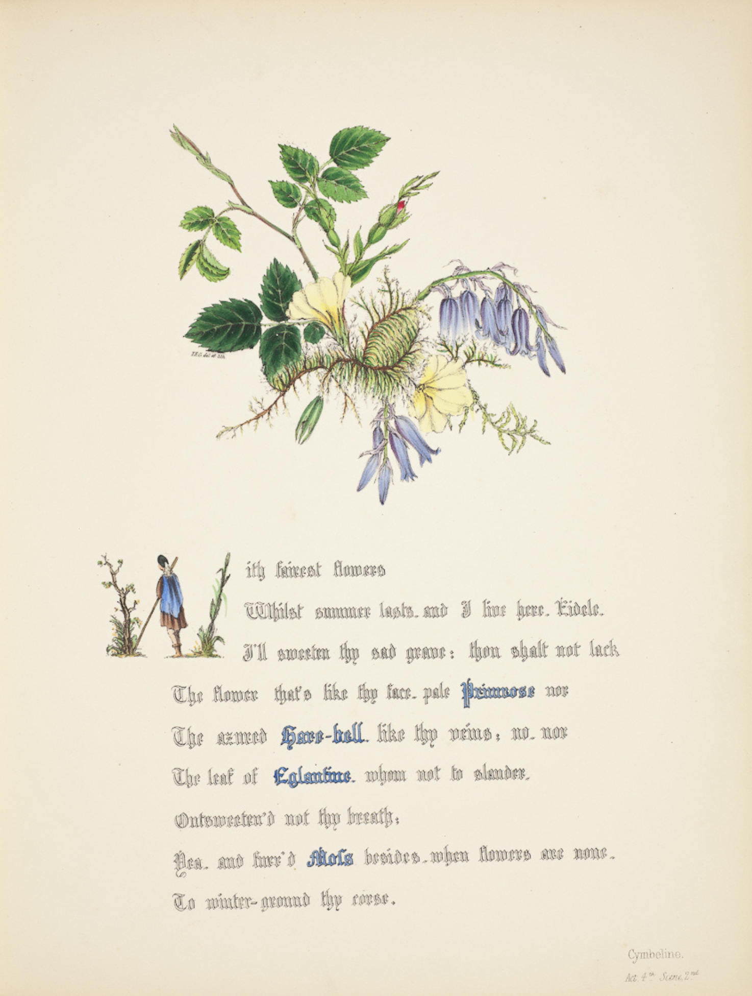 The Shakespeare Garden: Jane Elizabeth Giraud's Posies and Elizabethan ...