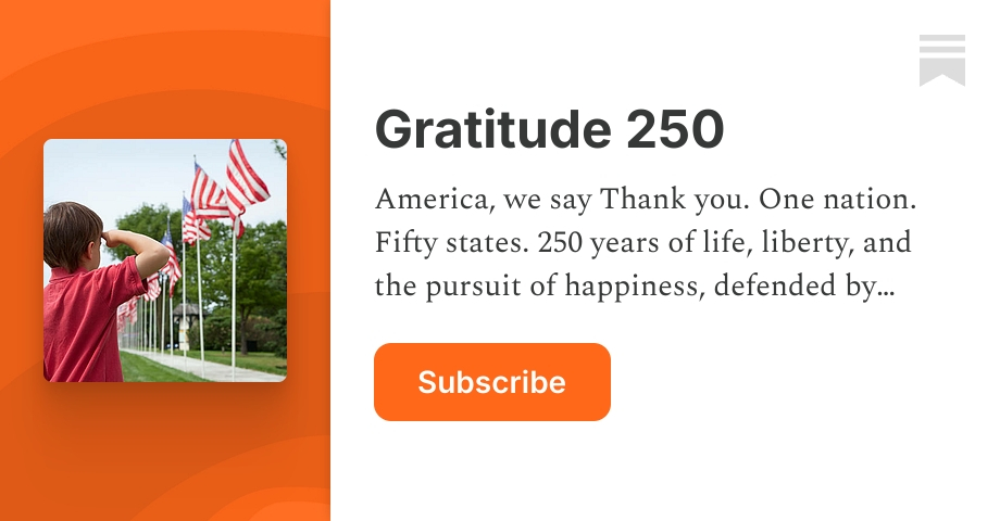 Gratitude 250 | Elizabeth Turner | Substack