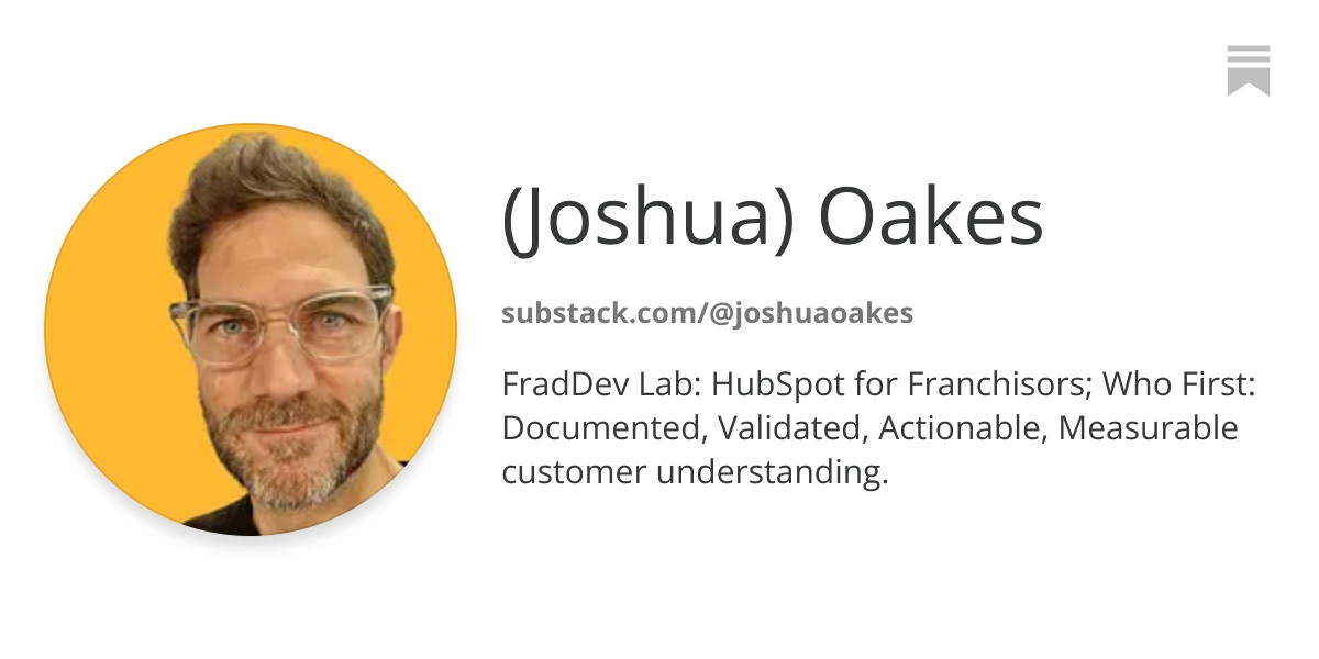 (Joshua) Oakes | Substack