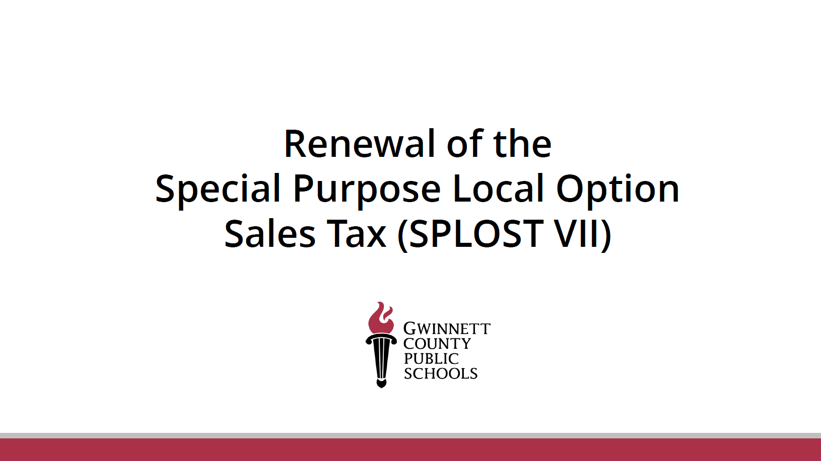 If It’s Not One SPLOST on the Ballot, It’s Another!