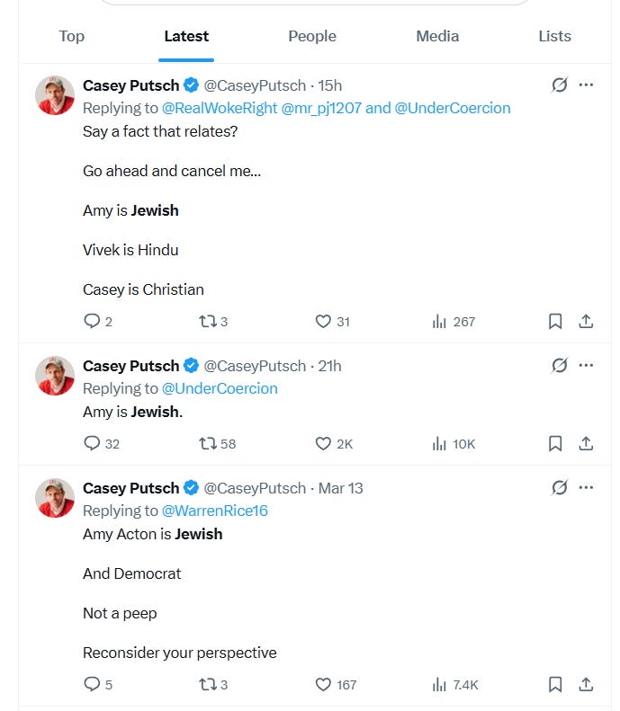 CASEY PUTSCH: Ohio Gubernatorial Candidate and His Virulent ...
