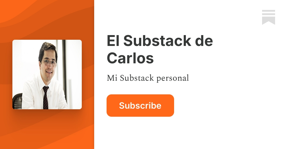 El Substack de Carlos | Carlos Barrera | Substack