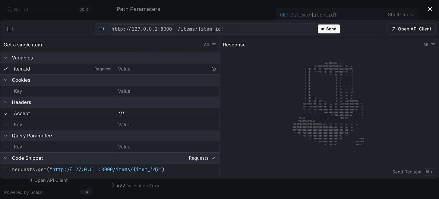 FastAPI Documentation Best Practices: Using Swagger, Redoc, and Scalar ...