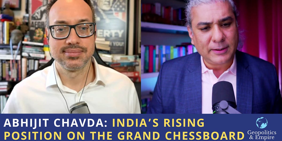 Abhijit Chavda: India's Rising Position on the Grand Chessboard
