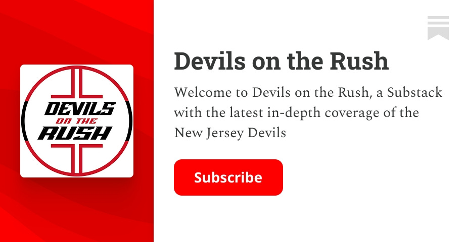 Devils on the Rush | Alex Chauvancy | Substack
