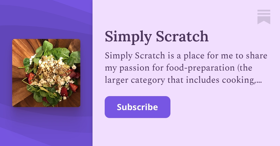 Simply Scratch | Johanna Blumenthal | Substack