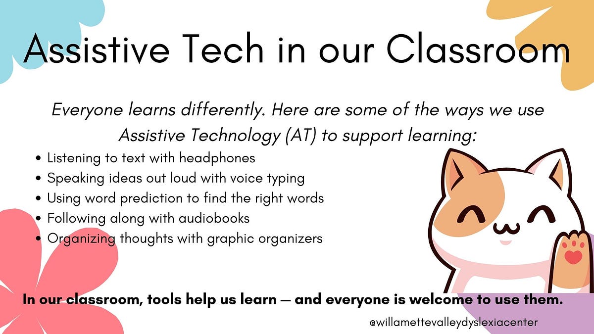 Assistive Technology in the Classroom w/ printable guides