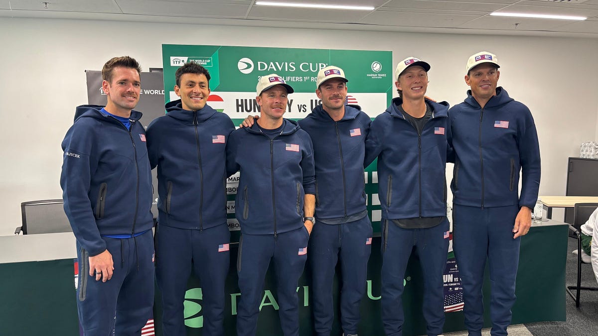 Christian Harrison and Ethan Quinn on their Davis Cup debuts