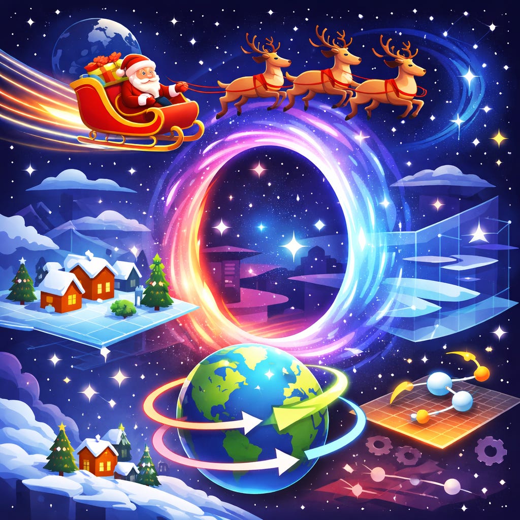 Santa’s Sleigh, Speed, and the Science of Dimensions: A Christmas Math ...