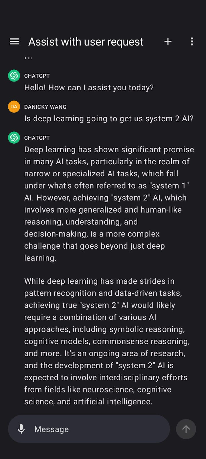System 2 Is What We Need