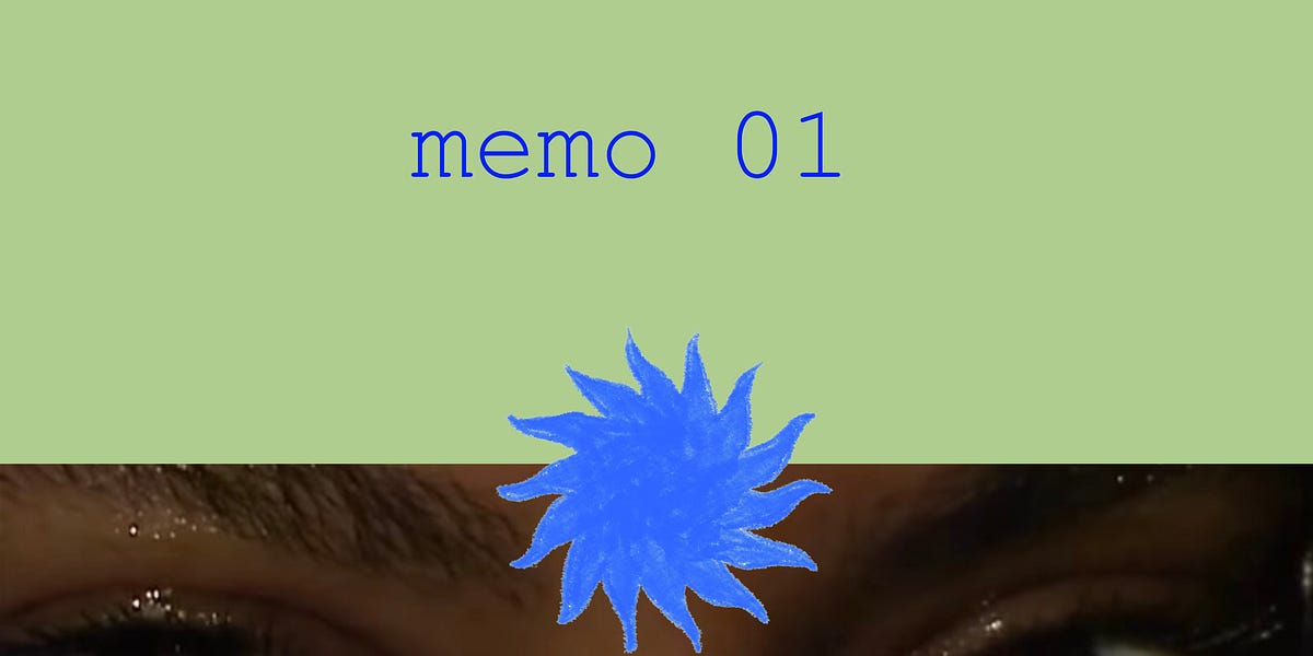 memo 01 - by alivia - good stuff