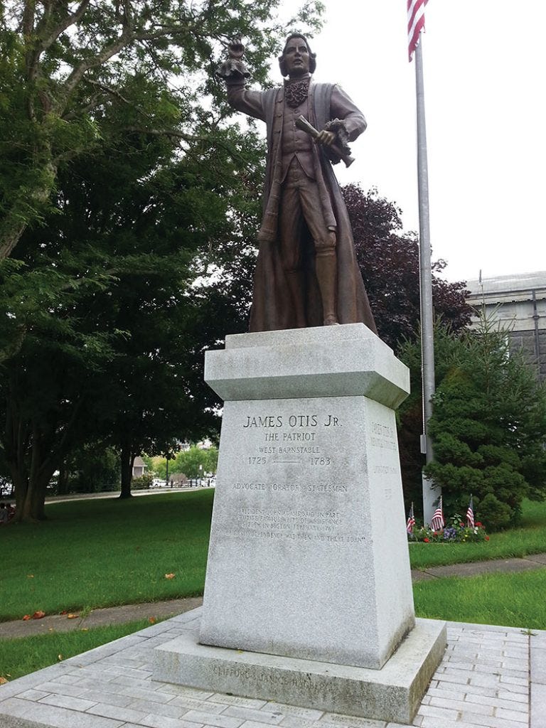 Forgotten Founder and Hero of the Nascent American Revolution: James Otis