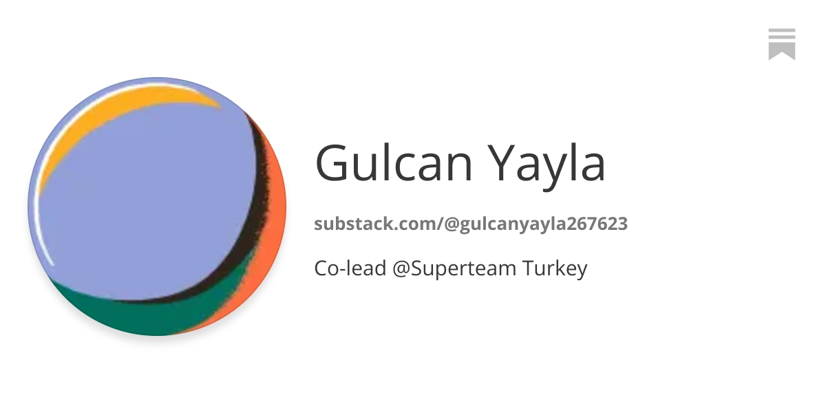 Gulcan Yayla | Substack