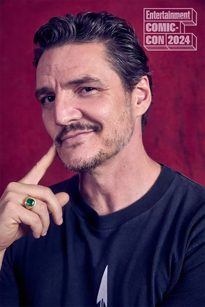 "Internet Daddy" Pedro Pascal Got A Darius Emerald Ring