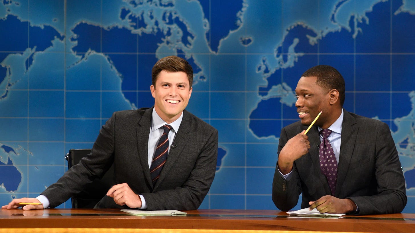 Ranking SNL's Weekend Update Anchors - by Patrick J. Regal