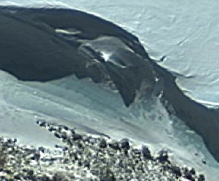 Metallic bunker - Antarctica, Oates Land