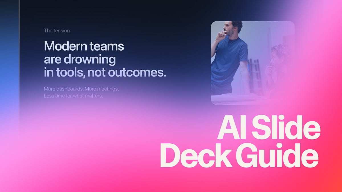 How to build stunning slide decks with AI - by Felix Haas