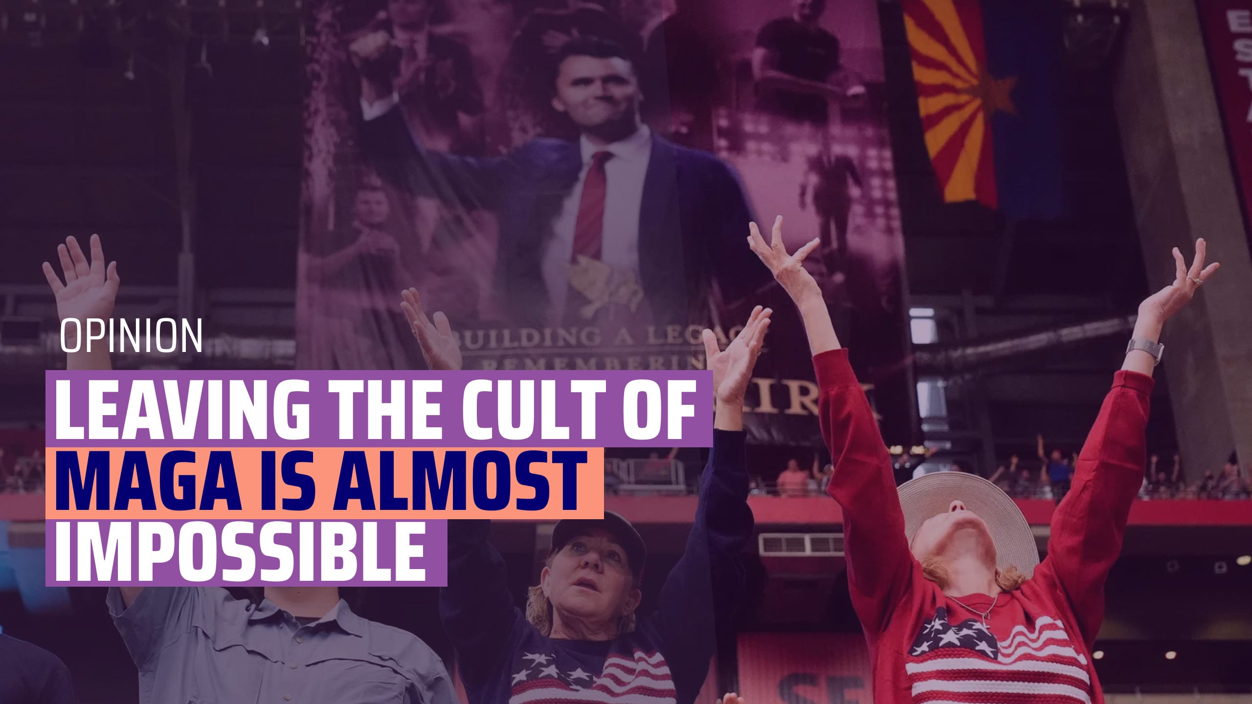 Leaving the Cult of MAGA is Nearly Impossible at This Point