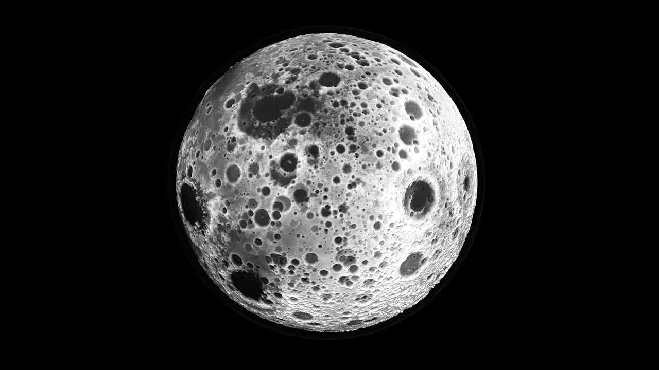 3D Map of the Moon’s Surface Using NASA Data & Python