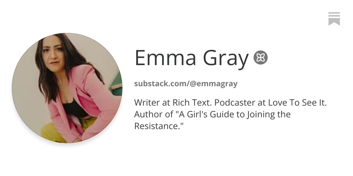 Emma Gray | Substack