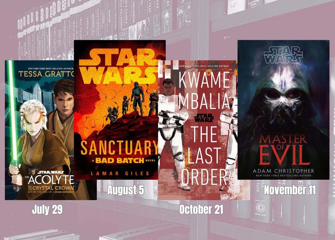 What to know about the next four Star Wars novels coming out in 2025