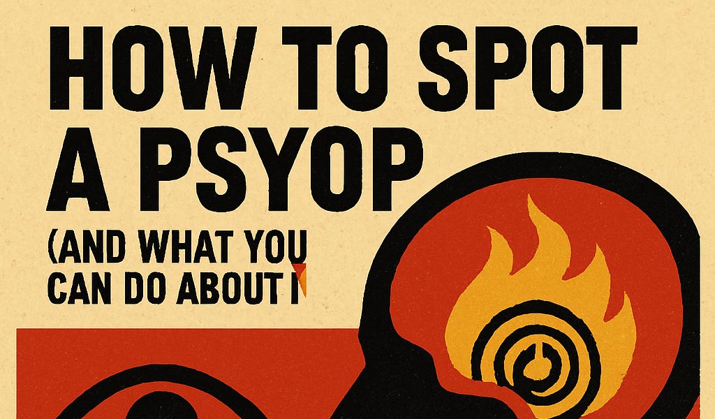🧠 How to Spot a Psyop (and What You Can Do About It)