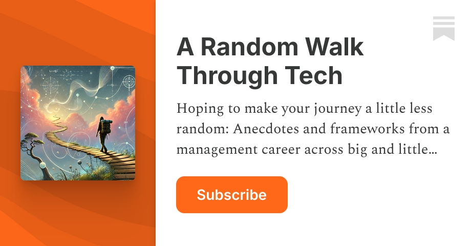 A Random Walk Through Tech | Rich Wasserman | Substack