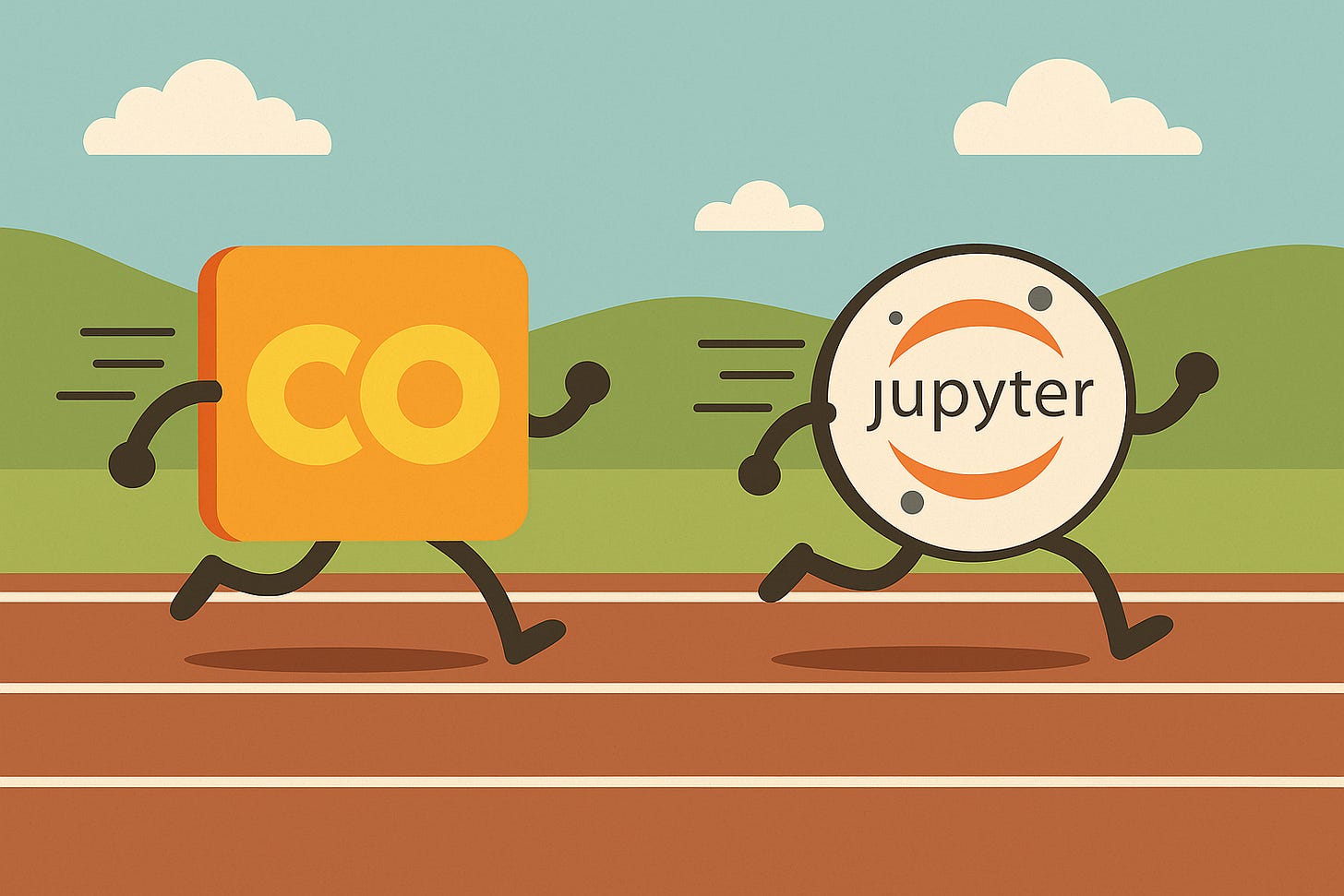 Notebook Showdown: Jupyter vs. Colab - by The Dude