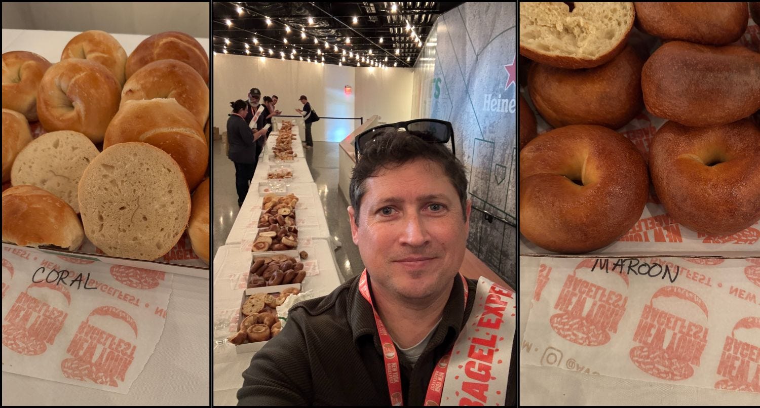 How to pick the world's best bagel - by Sean Keeley