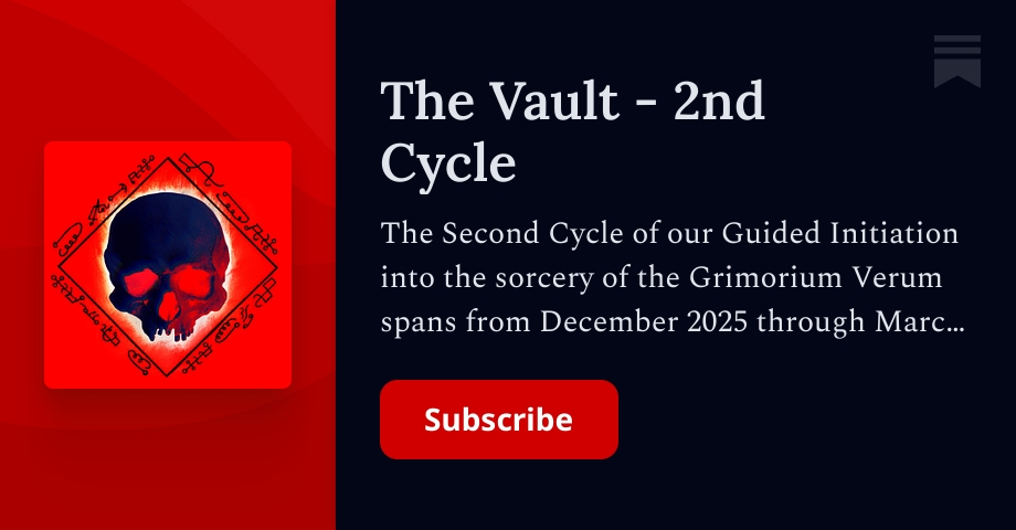The Vault - 2nd Cycle | Mat Hadfield | Substack