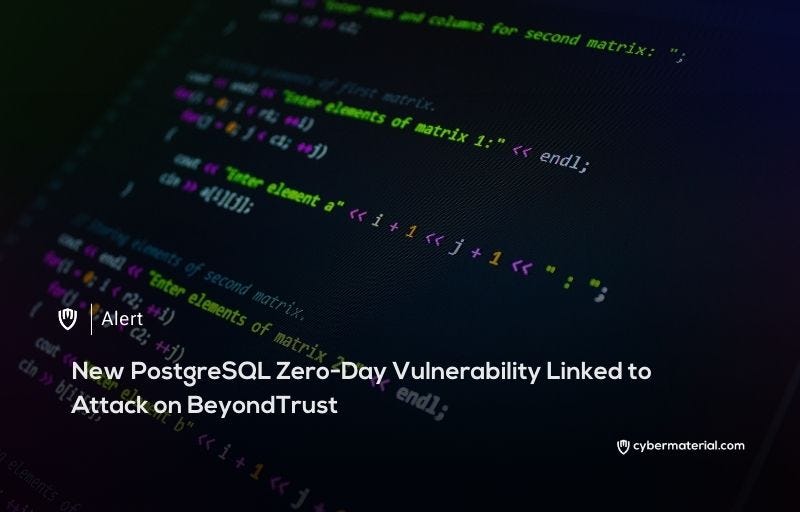 PostgreSQL Zero-Day Vulnerability Exploited