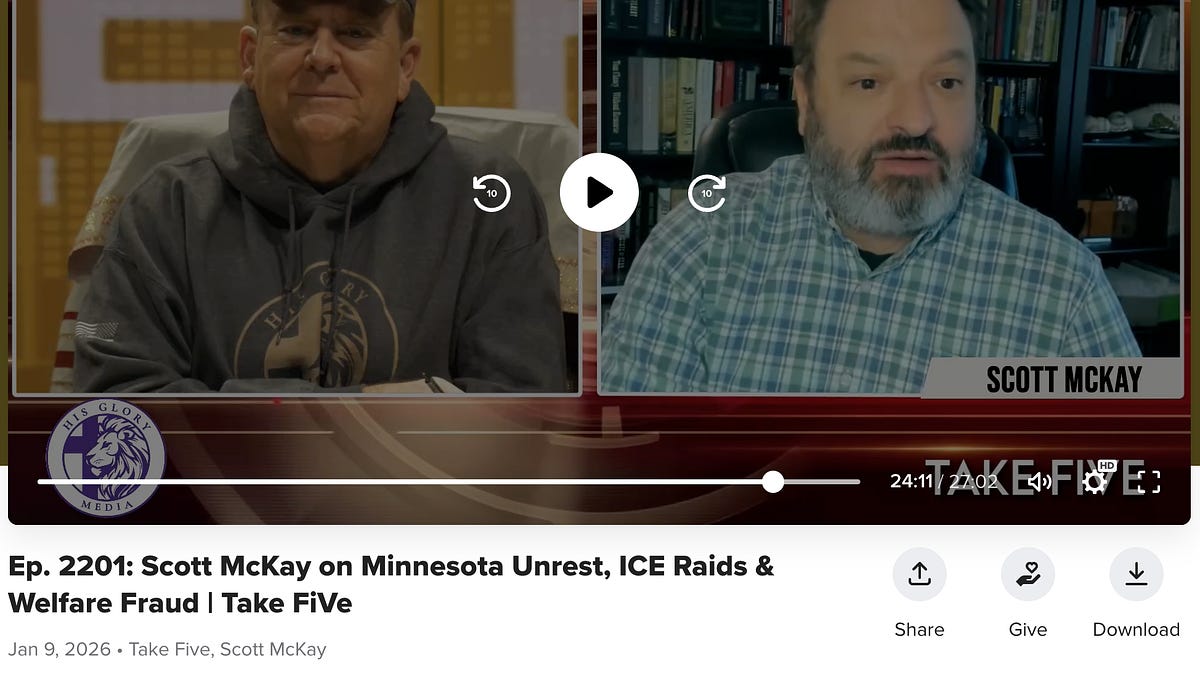 Take Five: A Nation at the Brink — Scott McKay on Minnesota, Fraud, and ...