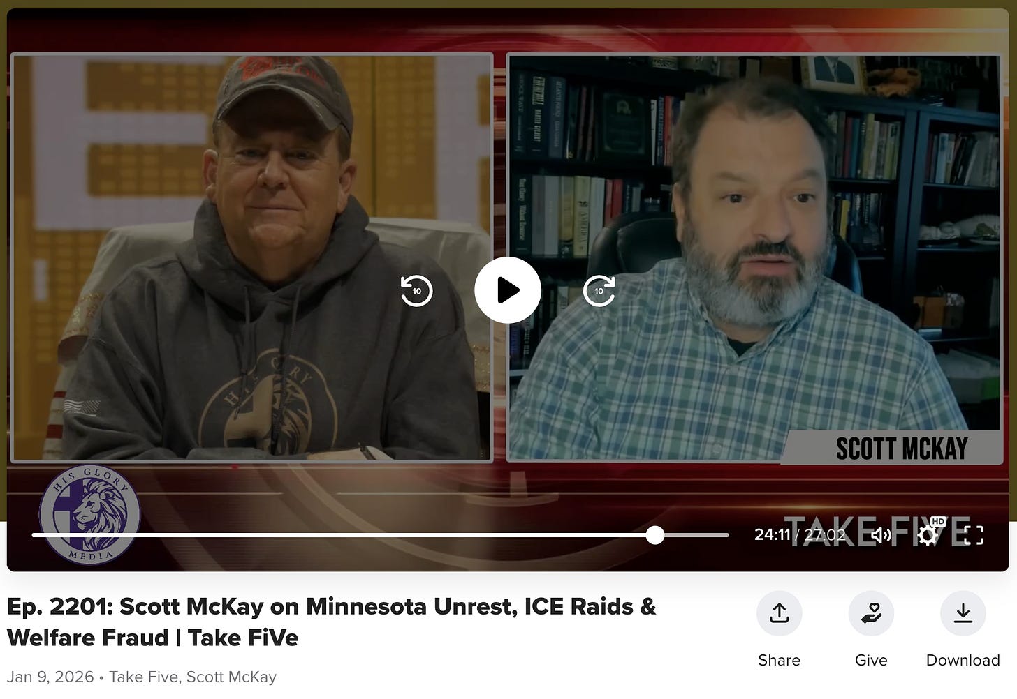Take Five: A Nation at the Brink — Scott McKay on Minnesota, Fraud, and ...