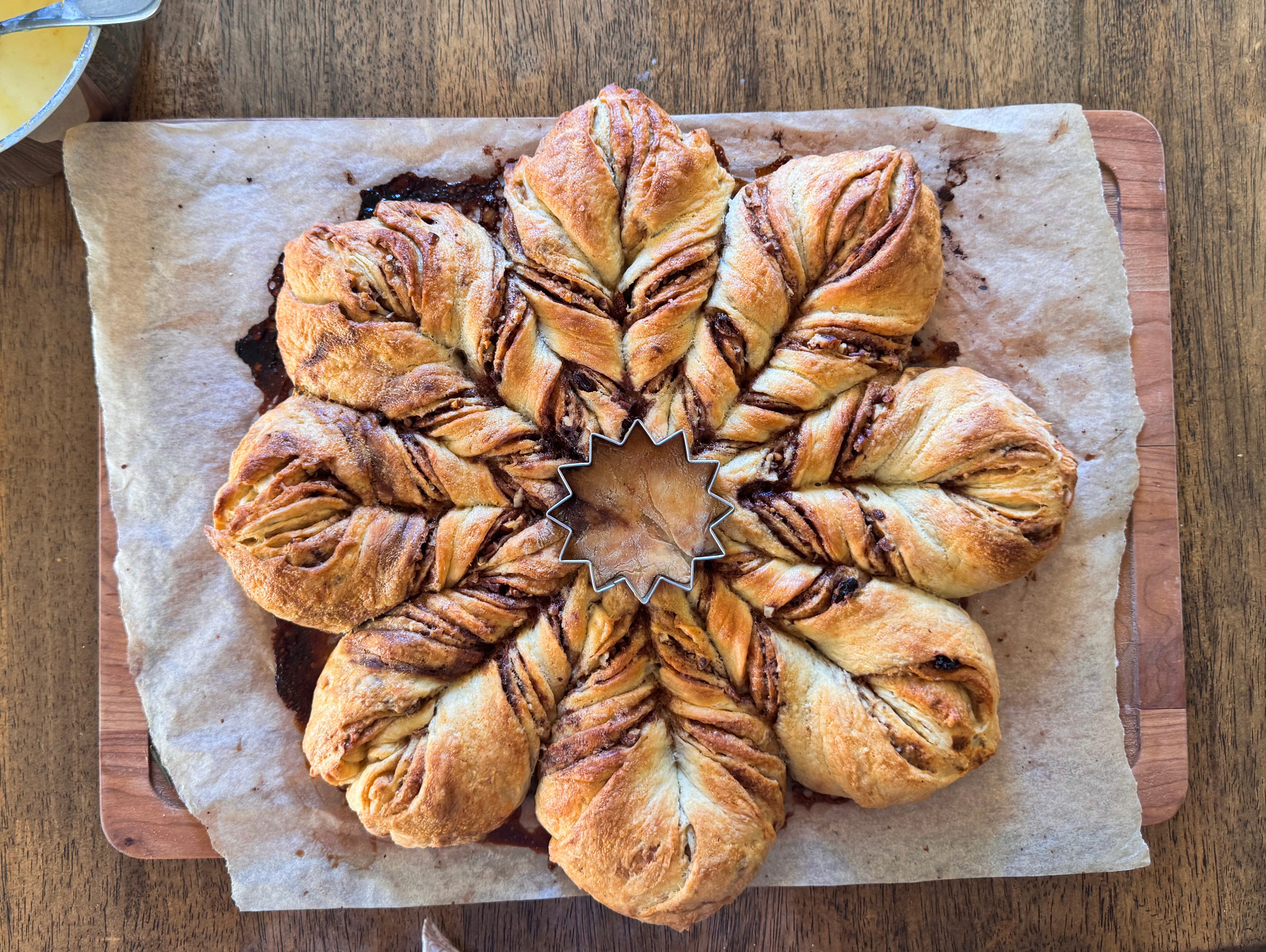 Sourdough Cinnamon Snowflake - by Ebby Moyer