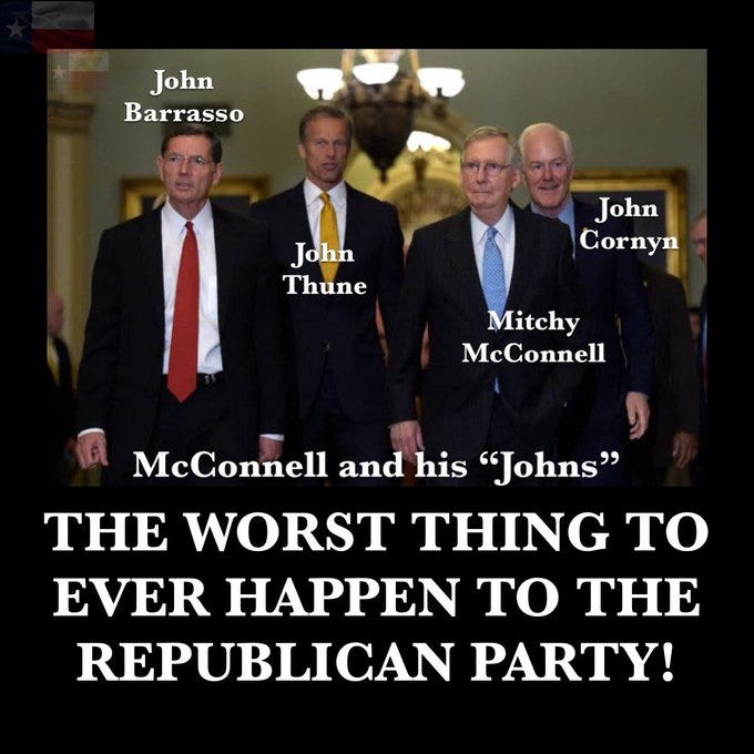 RINOsteria: Best John Cornyn Memes