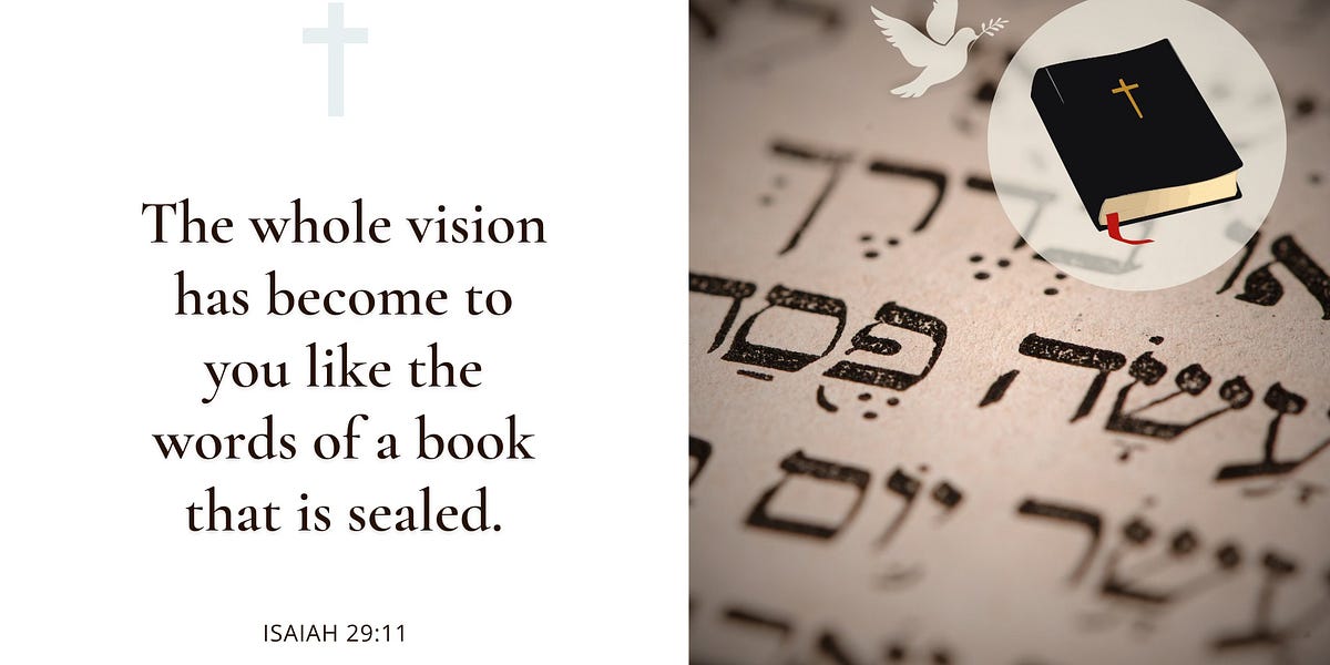Isaiah 29 — The Closed Book and the God Who Opens Eyes