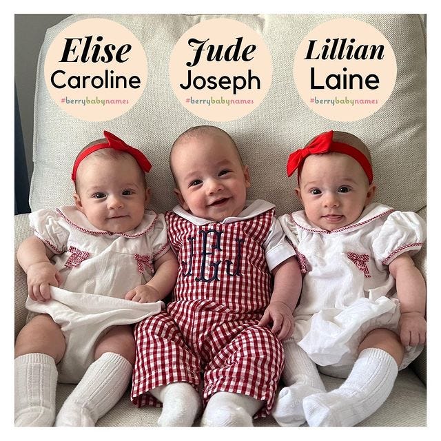 decuplets names