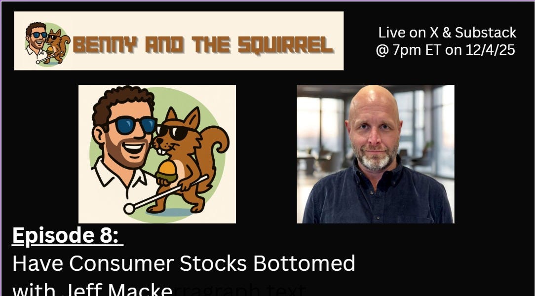 Has the US Consumer bottomed out? - by The Blind Squirrel