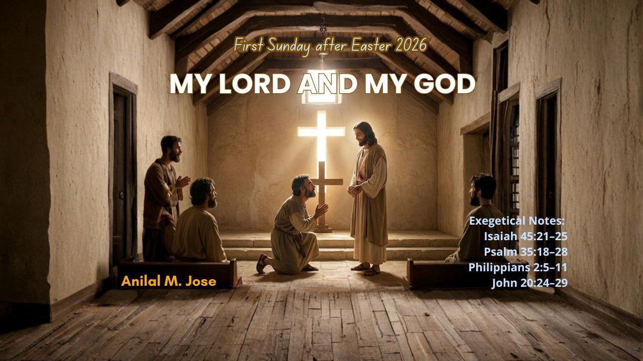 My Lord and My God - by Anilal M Jose - Soulscape Vibes