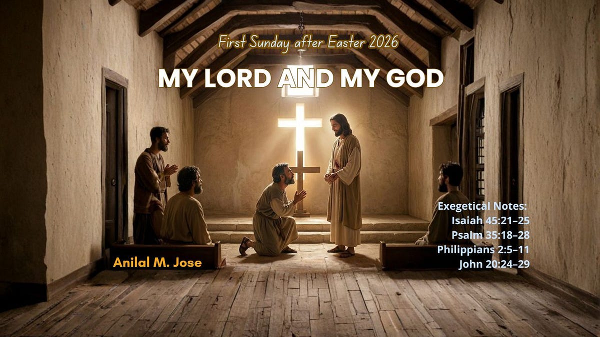 My Lord and My God - by Anilal M Jose - Soulscape Vibes