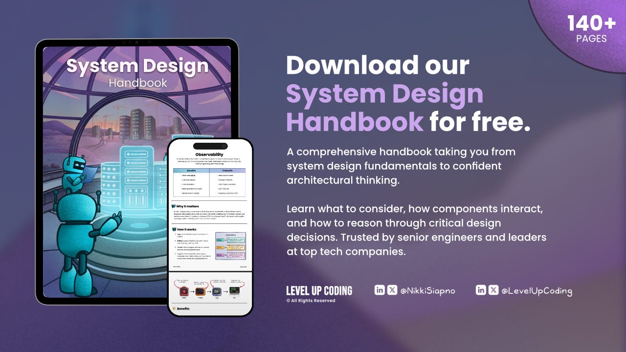 System Design Handbook 🚀 - by Nikki Siapno