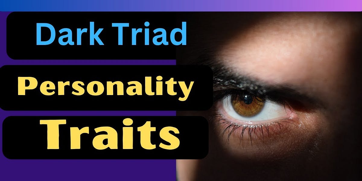 The Dark Triad of Personality: Narcissism, Machiavellianism, and ...