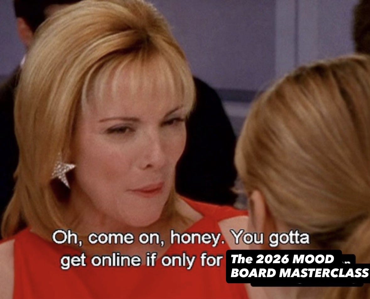 2026 Astrology - by Elizabeth Kott - Too Niche Mood Board