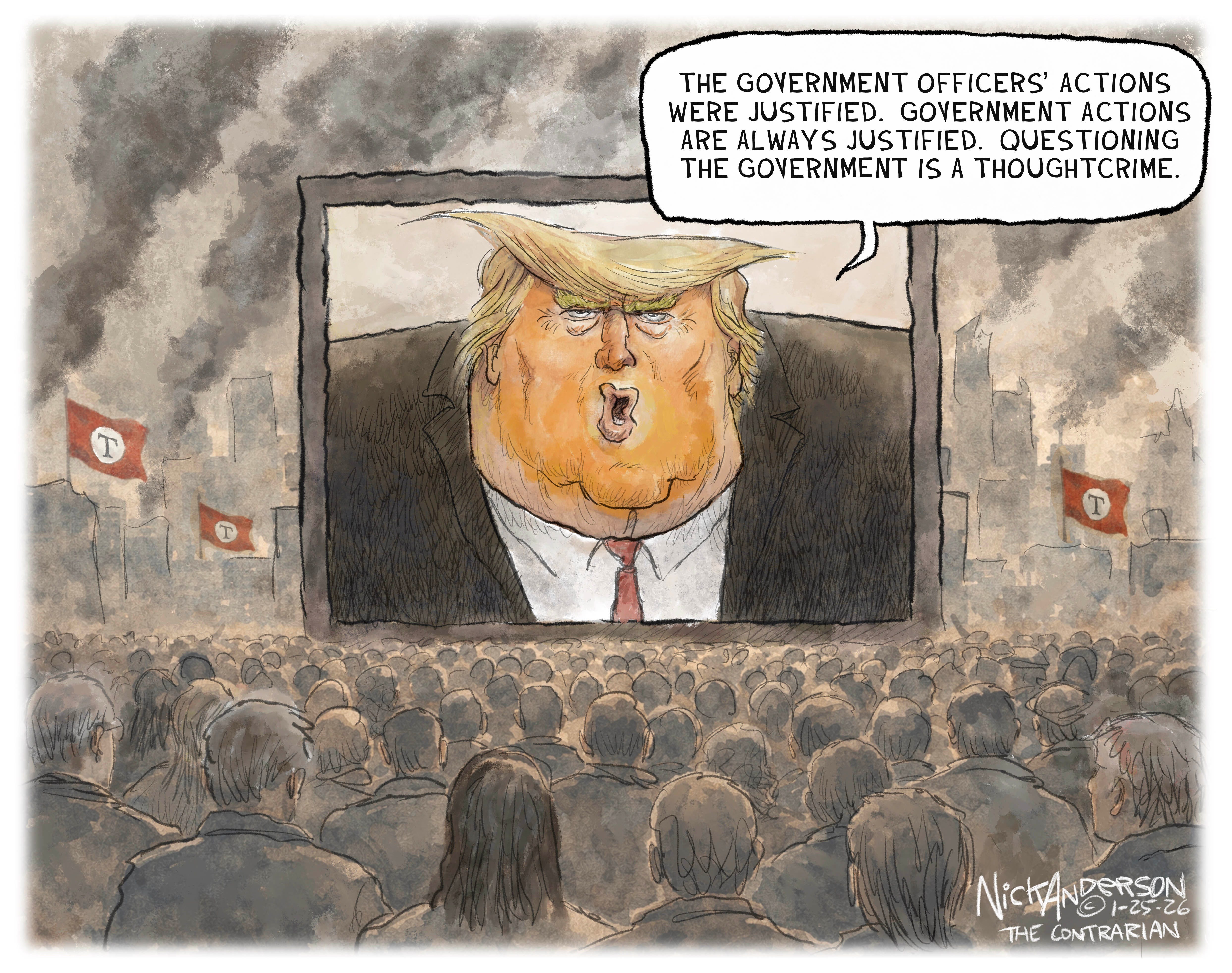 Newspeak - by Nick Anderson - Pen Strokes