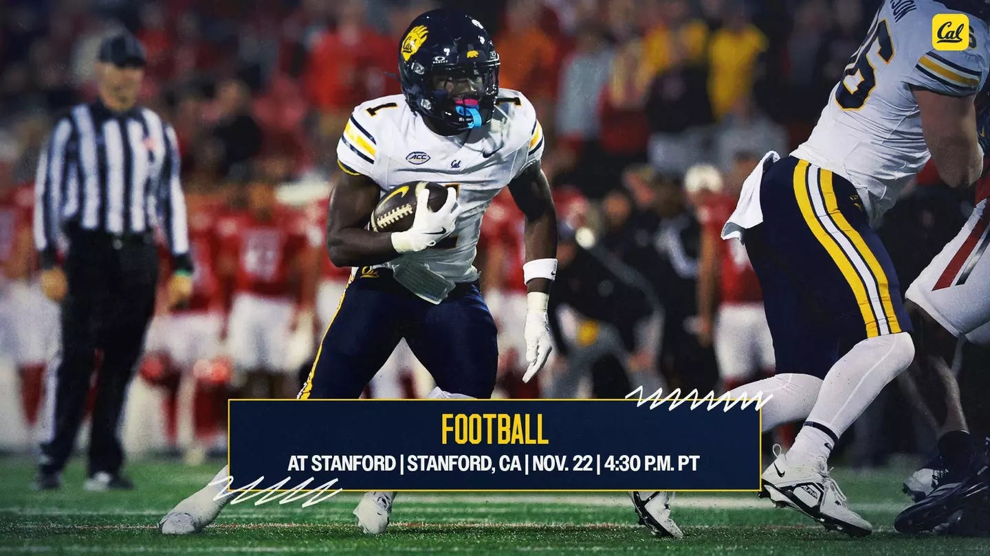 How to Watch the Big Game - Cal v. Stanford Football: Live Stream and ...