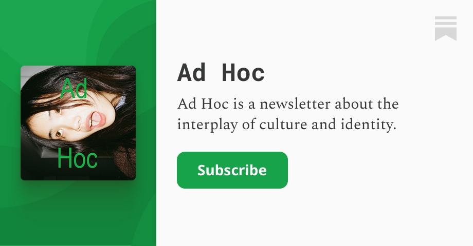 Ad Hoc | Arden Yum | Substack