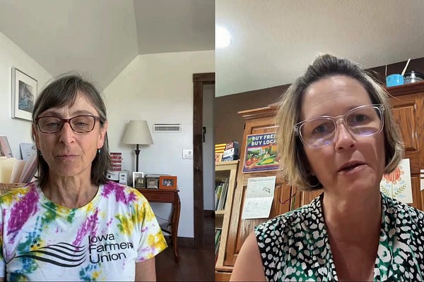 At the Iowa Farm Table Podcast | Beth Hoffman | Substack