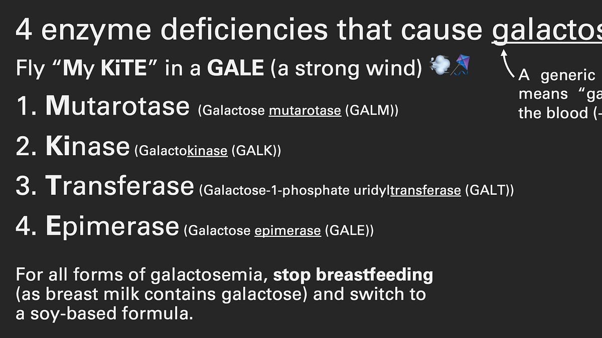alpha galactosemia