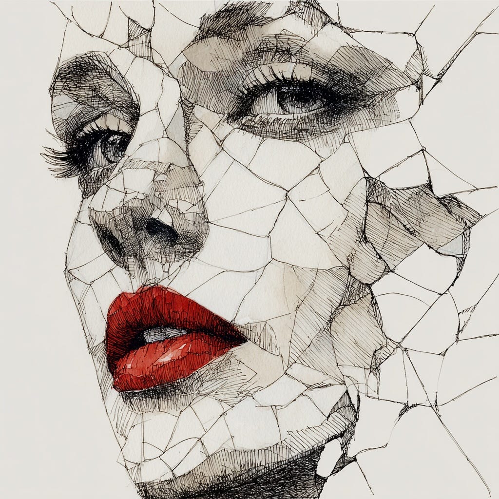 #893 Create Stunning Fragmented Portrait Art with AI